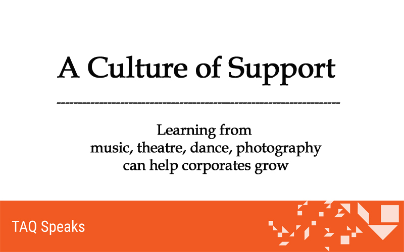 A Culture of Support – The Arts Quotient